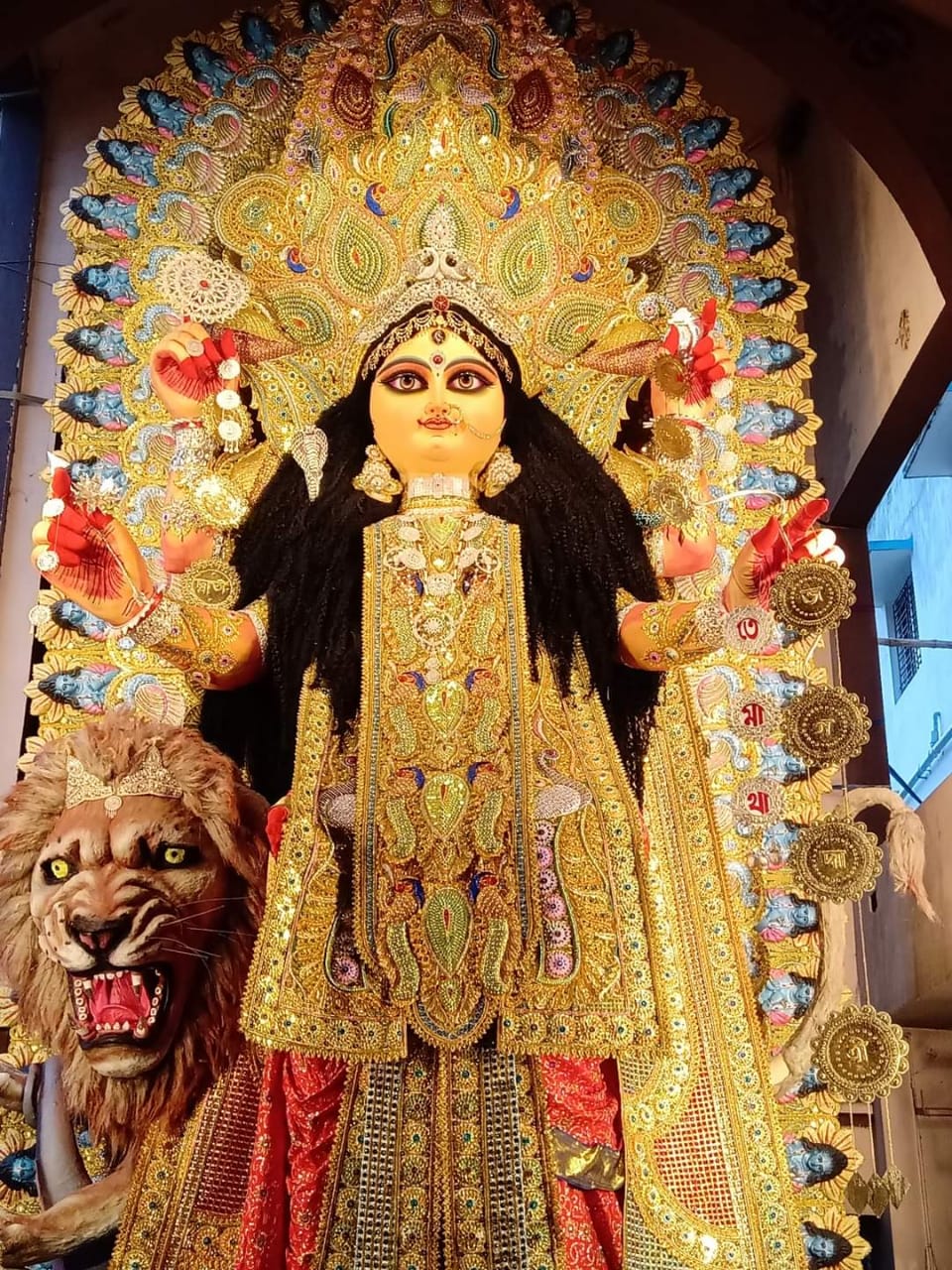 Jagaddhatri Puja celebration in Chandannagar 2020 - Oneindia