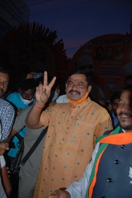 GHMC Elections 2020 Results: Photos : BJP celebrates victory in Greater ... GHMC Elections 2020 Results: Photos : BJP celebrates victory in Greater ...