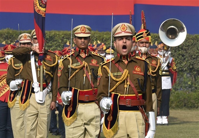 74th Raising Day Parade of Delhi Police, In Delhi - Oneindia