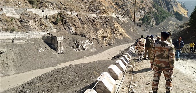 Uttarakhand glacier: Tapovan hydro project Damaged Due To Breakdown Of ...