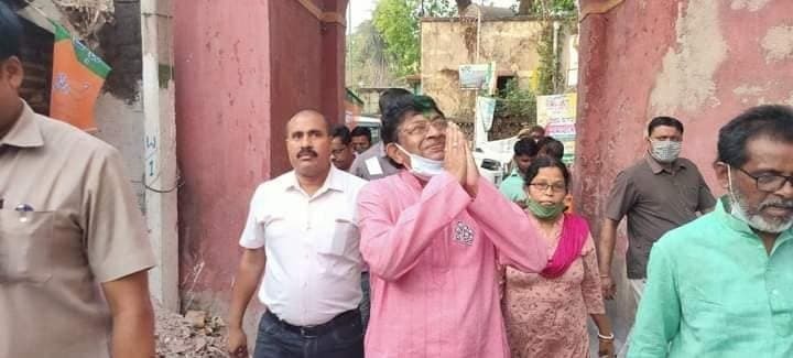 তমলুকে প্রচারে তৃণমূল প্রার্থী সৌমেন মহাপাত্র | Campaign Of TMC ...