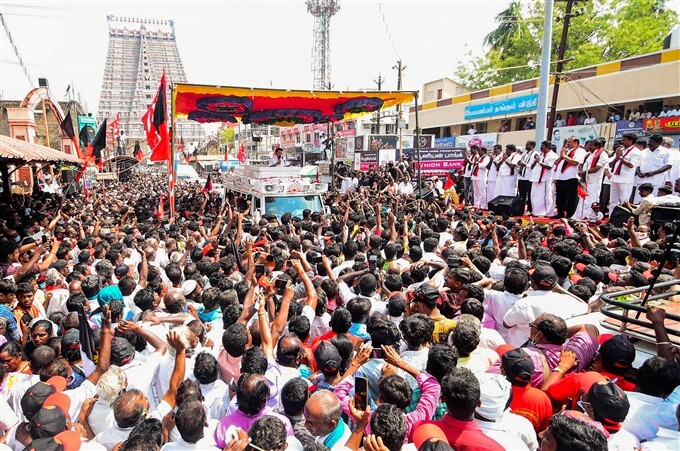 DMK Party Election Campaign Across Tamil Nadu - Oneindia