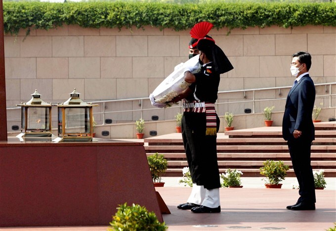 South Korean Minister of National Defence Suh Wook 3 day Visit To India ...