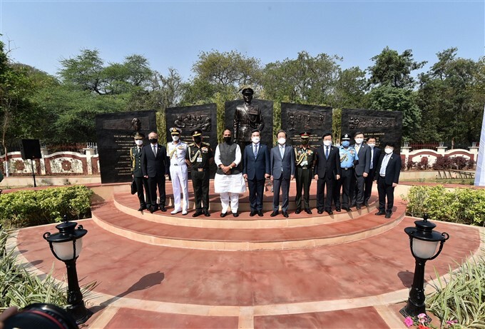South Korean Minister of National Defence Suh Wook 3 day Visit To India ...