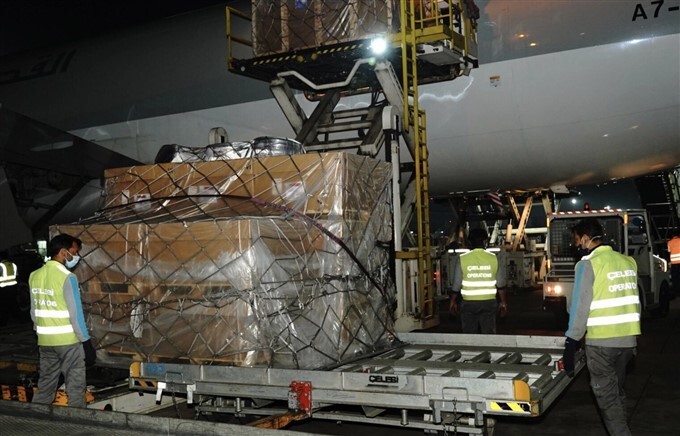 Consignment of Medical Equipment and Medicines arrived in India from ...