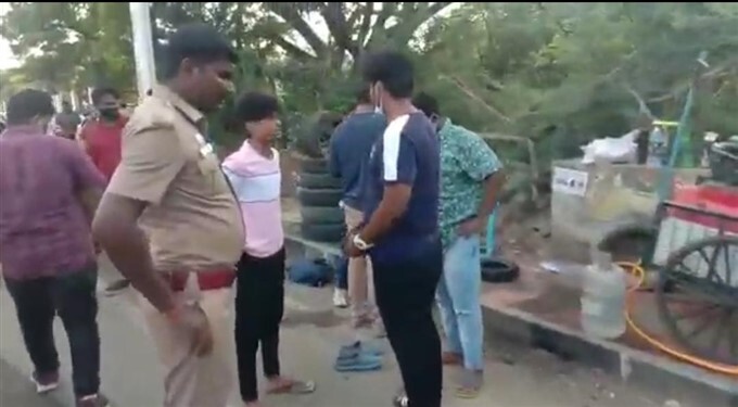 Major Car Accident Near Chennai Airport Oneindia