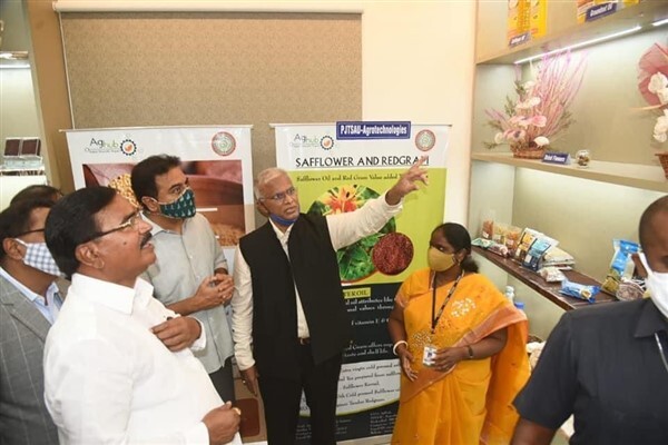 Ministers KT Rama Rao and Sabitha inaugurates Agri hub - Oneindia