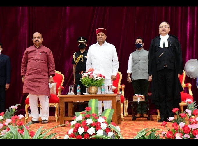 Justice Ritu Raj Awasthi Takes Oath As Chief Justice of Karnataka High ...