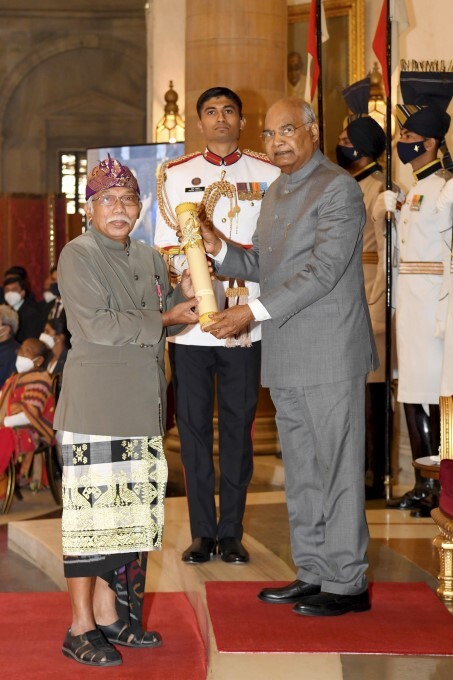 Padma Shri Awards ceremony 2021, 09/11/2021 - Oneindia