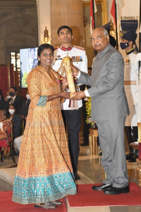 Padma Shri Awards ceremony 2021, 09/11/2021 - Oneindia