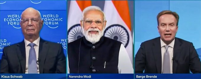 PM Modi During World Economic Forum’s Davos Agenda - Oneindia