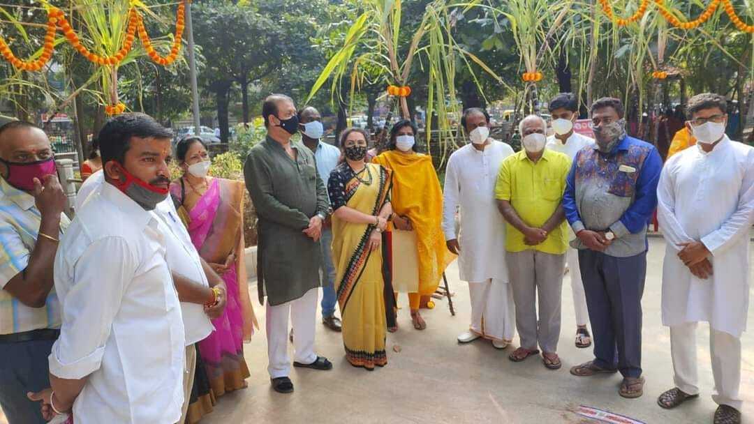 ಚಿತ್ರಗಳು; ಬೆಂಗಳೂರಿನ ಸಜ್ಜನ್ ರಾವ್ ಸರ್ಕ್‌ಲ್‌ನಲ್ಲಿ ಸಂಕ್ರಾಂತಿ ಸಂಭ್ರಮ ...