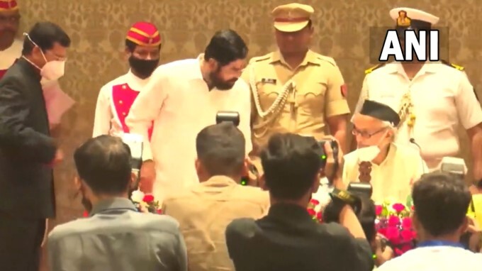 Eknath Shinde Sworn-In as the Chief Minister of Maharashtra - Oneindia