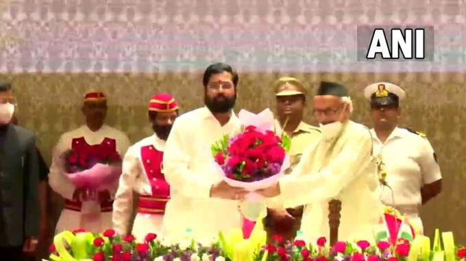 Eknath Shinde Sworn-In as the Chief Minister of Maharashtra - Oneindia