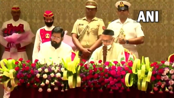Eknath Shinde Sworn-In as the Chief Minister of Maharashtra - Oneindia