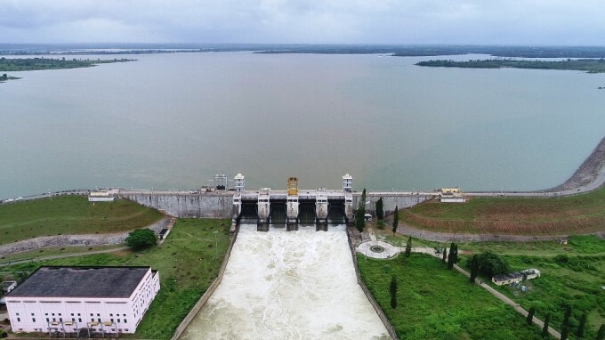 HD Kote Regions Reservoirs In Full Glowing After Heavy Rainfall