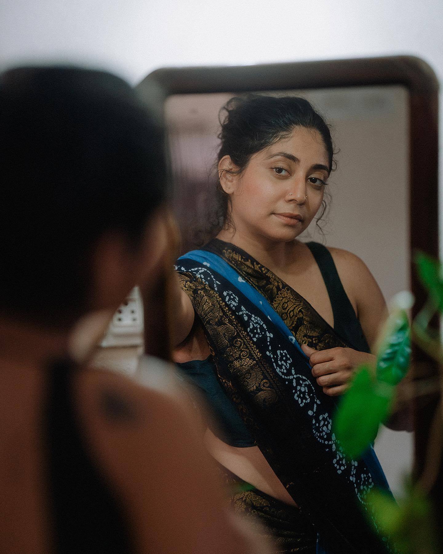 കാണാന്‍ മാധവിക്കുട്ടിയെ പോലെ ഉണ്ടല്ലോ; സാരിയില്‍ കിടുക്കി അഭയ ഹിരണ്‍മയി ...