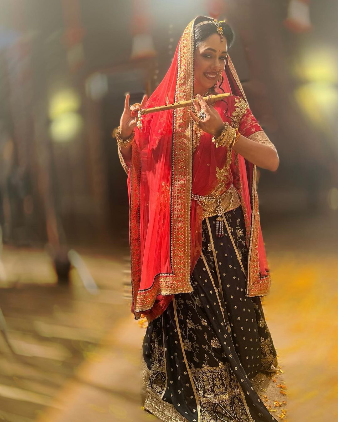 राधा बनकर सामने आईं 'अनुपमा' फेम रुपाली गांगुली, फैंस बोले- आपके ...