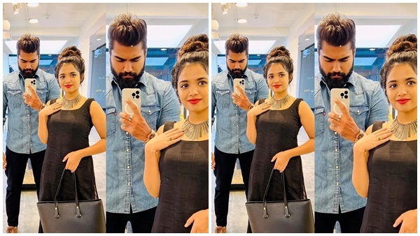 റോബിനൊപ്പം കിടിലൻ ലുക്കിൽ ആരതി പൊടി..ഇതെന്ത് ഭാവിച്ചാണെന്ന് ആരാധക ...