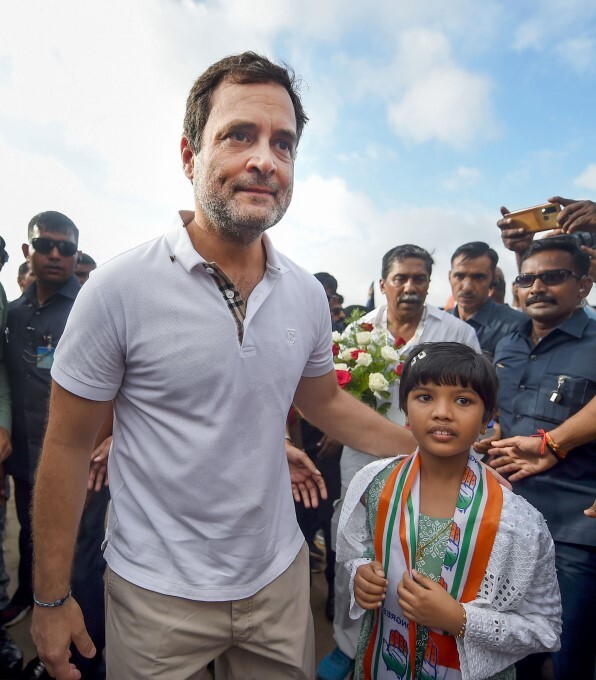 Congress Leaders During Bharat Jodo Yatra In Puliyurkurichi - Oneindia