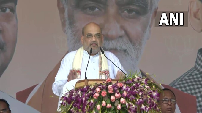 HM Amit Shah Visit During Jan Bhavna rally