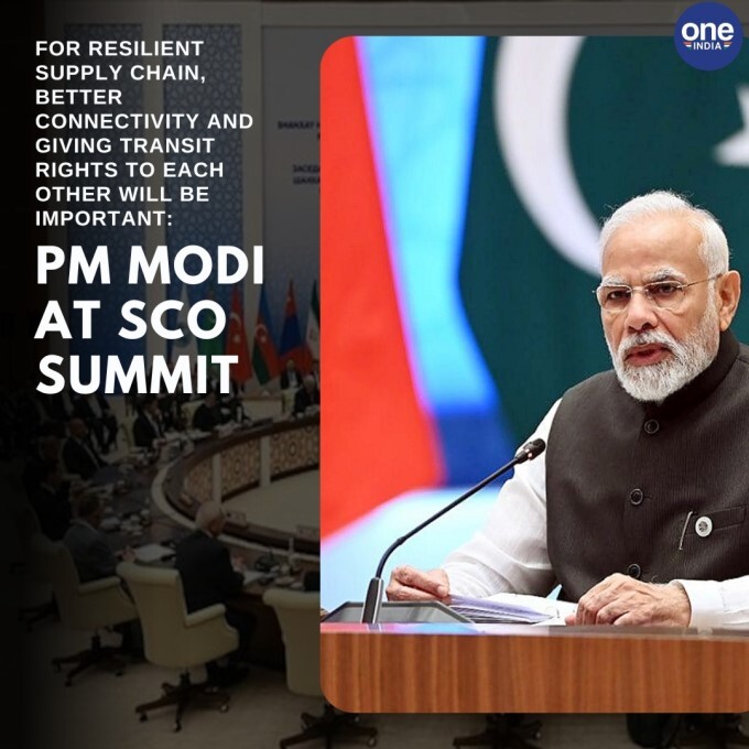 PM Modi At SCO Summit 2022 - Oneindia