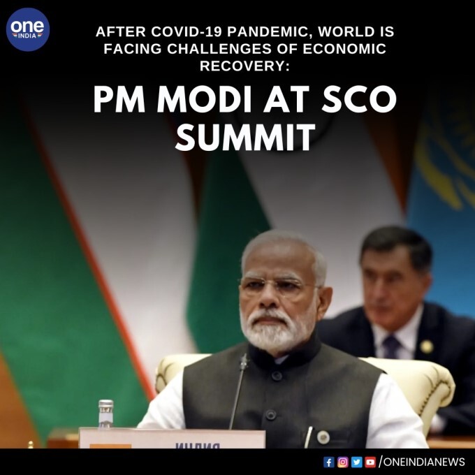 PM Modi At SCO Summit 2022 - Oneindia
