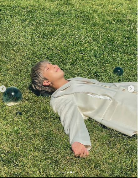 South Korean Rapper RM Latest Photos - Oneindia