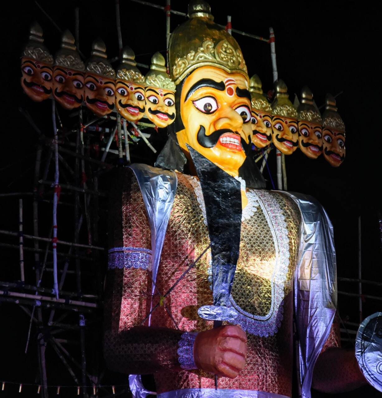 সৌরভ গঙ্গোপাধ্যায়, ফিরহাদ হাকিমের উপস্থিতিতে সেন্ট্রাল পার্কে পালন হল দশেরা উৎসব | Dussehra ...