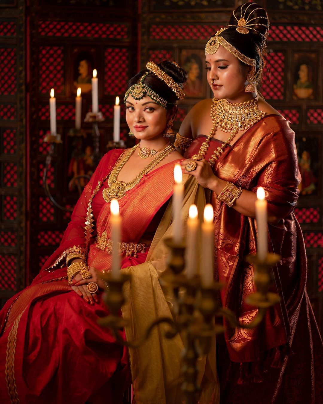 Soorya J Menon: 'നന്ദിനിയും കുന്ദവിയും'; ഐശ്വര്യയുടേയും തൃഷയുടേയും ...