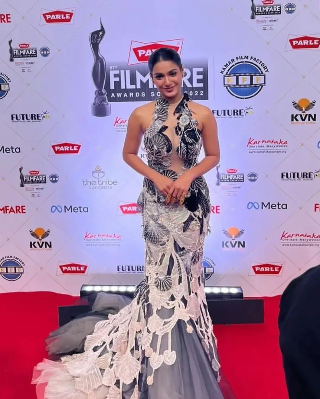 Saniya Iyappan: ഫിലിംഫെയർ റെഡ് കാർപ്പെറ്റിൽ പൊളി ലുക്കിൽ സാനിയ ഇയ്യപ്പൻ; സൂപ്പർ ഗ്ലാമറസ് ലുക്കി ...