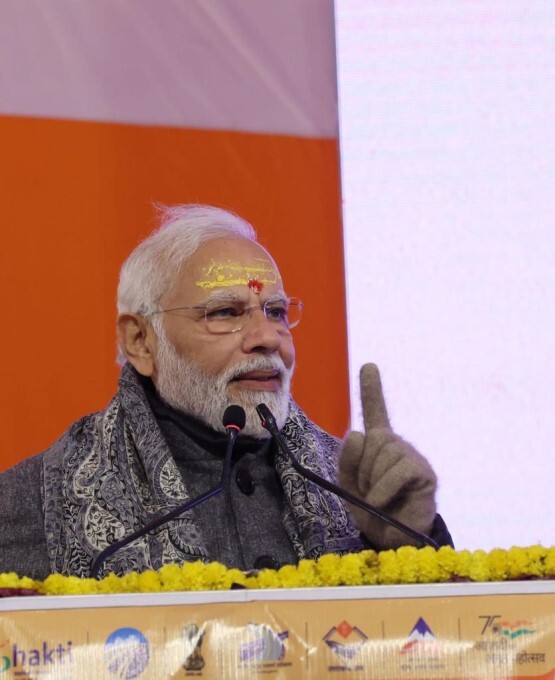 PM Modi lays foundation stone of various connectivity projects - Oneindia