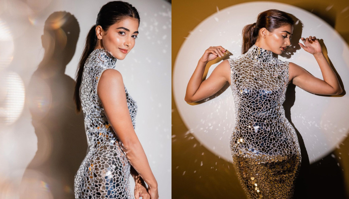 Pooja Hegde Pics: शीशे से बनी ड्रेस पहन कर पूजा हेगड़े ने गिराईं हुस्न ...
