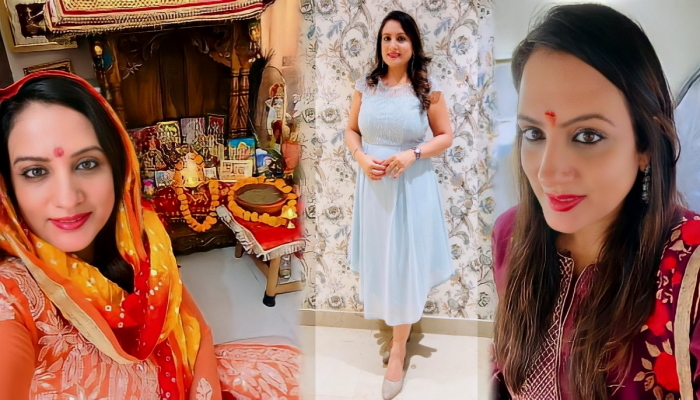 Durga Puja के रंग में रंगी नजर आईं IAS Sonal Goel, बेटी के साथ किया था ...