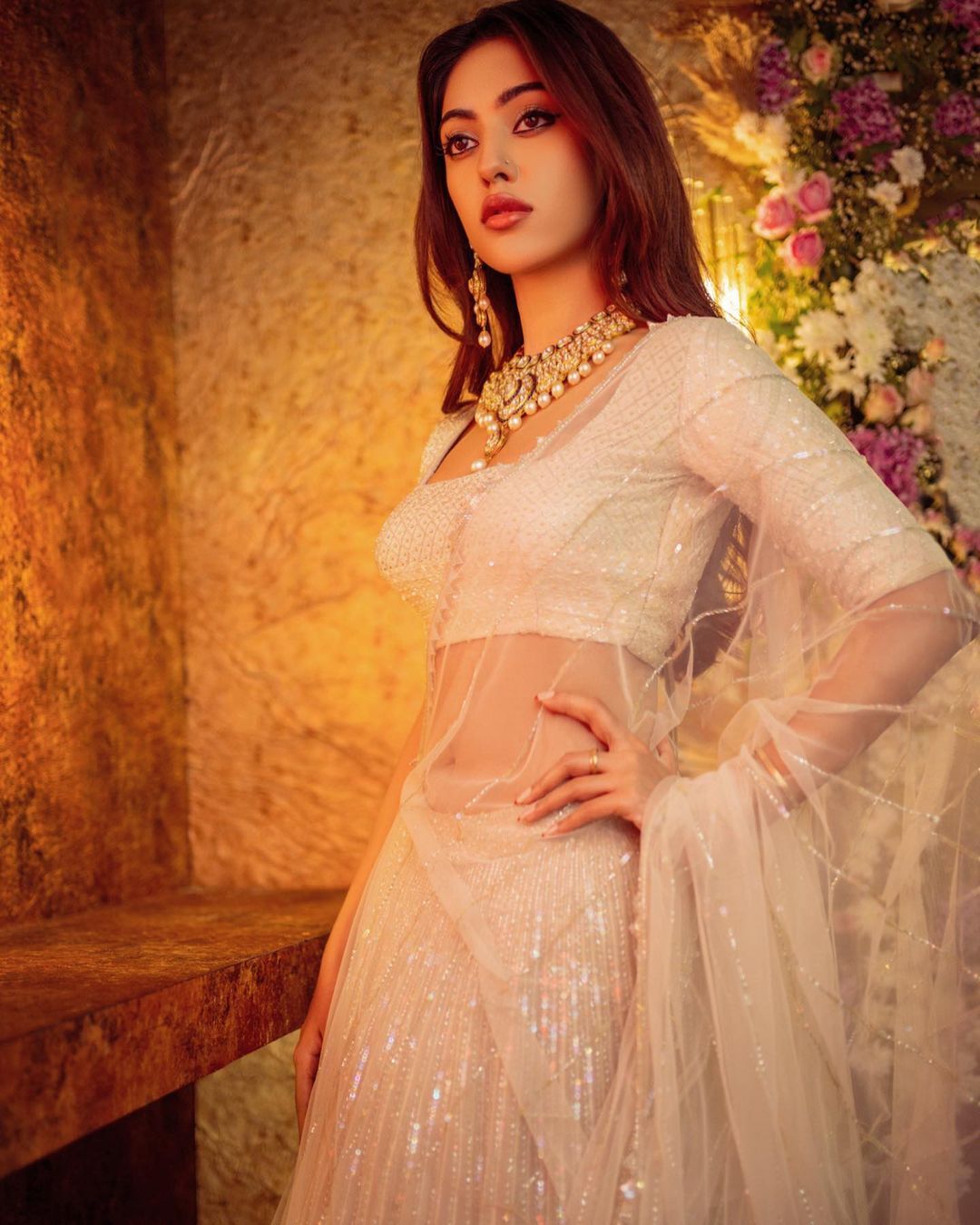 Anu Emmanuel: പുത്തൻ ലുക്കിൽ തരംഗമായി അനു ഇമാനുവൽ... 'ഊർവസിവോ രക്ഷസിവോ ...