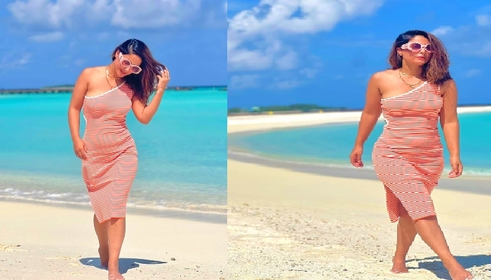 સમુદ્ર કીનારે ટીવીની નાગિન હિના ખાને બતાવ્યો ગ્લેમરસ અંદાજ, ફેન્સ થયા પાણી પાણી | Samudra Kinara ...