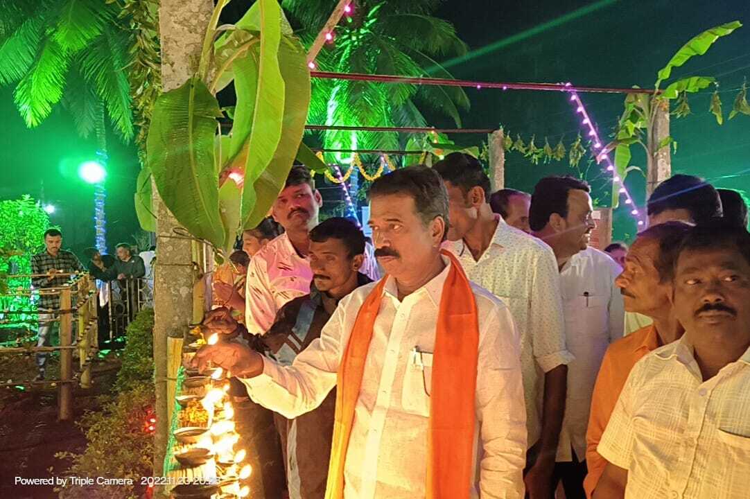 ಕಾರ್ತಿಕ ಮಾಸದ ದೀಪೋತ್ಸವದಲ್ಲಿ ಹರತಾಳು ಹಾಲಪ್ಪ ಭಾಗಿ | MLA Hartal Halappa Took ...
