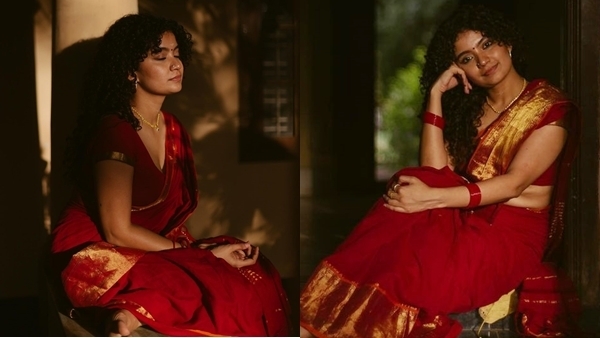 Did You Check The Latest Photos Of Actress Anna Ben In Saree? - Oneindia