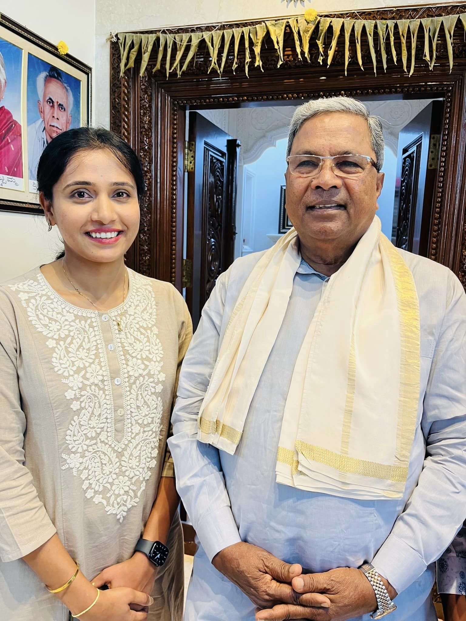 ಕುಸುಮಾ ಹನುಮಂತರಾಯಪ್ಪ ನಿವಾಸಕ್ಕೆ ಸಿದ್ದರಾಮಯ್ಯ ಭೇಟಿ | Siddaramaiah Visits ...