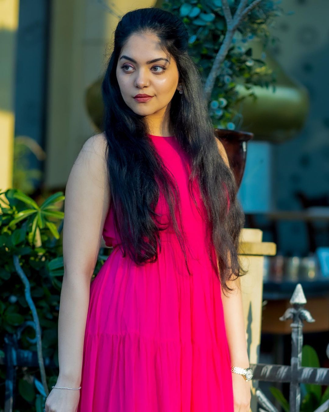 Ahaana Krishna: 'പൂക്കൾ പോലെ മനോഹരി'; പ്രിന്റഡ് സാരിയിൽ അഹാനയുടെ ക്യൂട്ട് ചിത്രങ്ങൾ | Actress ...