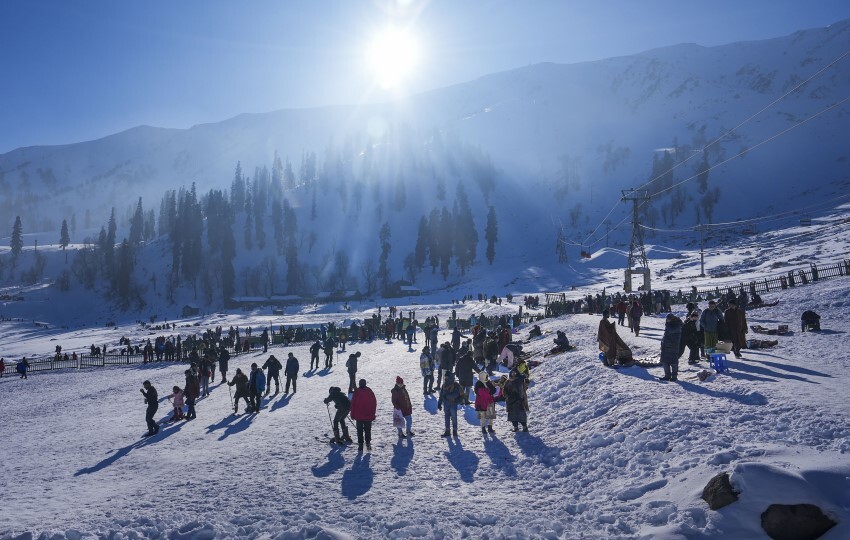 Jammu And Kashmir Snow Fall In 2023 - Oneindia
