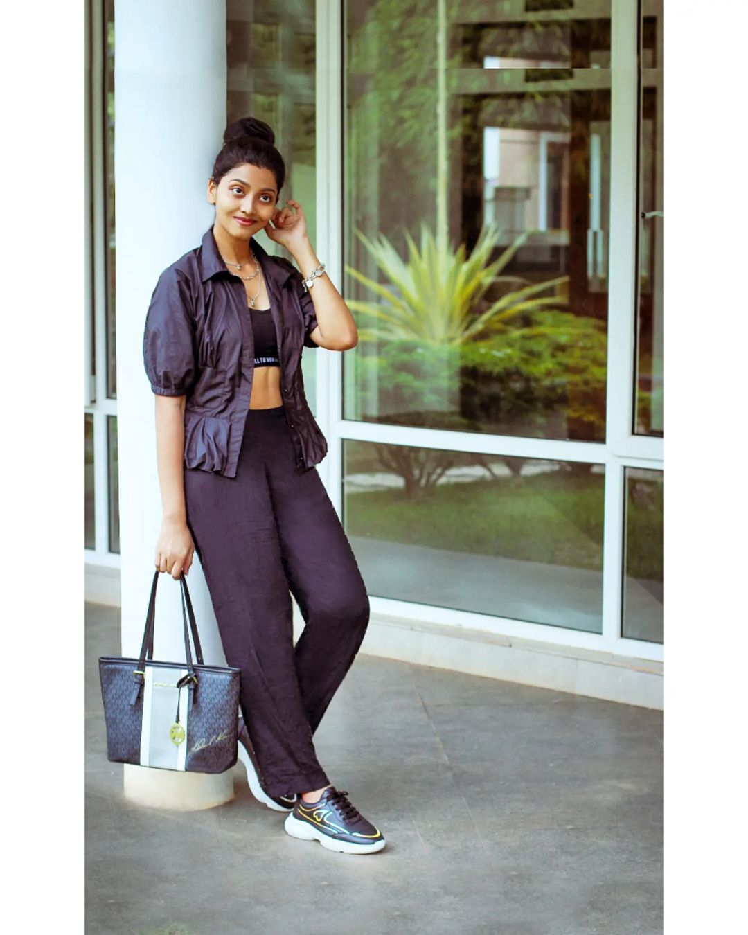 PHOTOS : தாவணி போட்ட தீபாவளி.. தெறிக்கவிடும் அழகில் தனன்யா..! | Traditional Outfit Pics Of ...