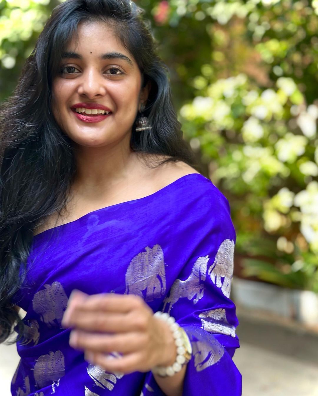 Nivetha Thomas: പൊങ്കൽ പൊളിയാക്കി നിവേദ... ആരാധകർക്ക് ഫെസ്റ്റിവ ...
