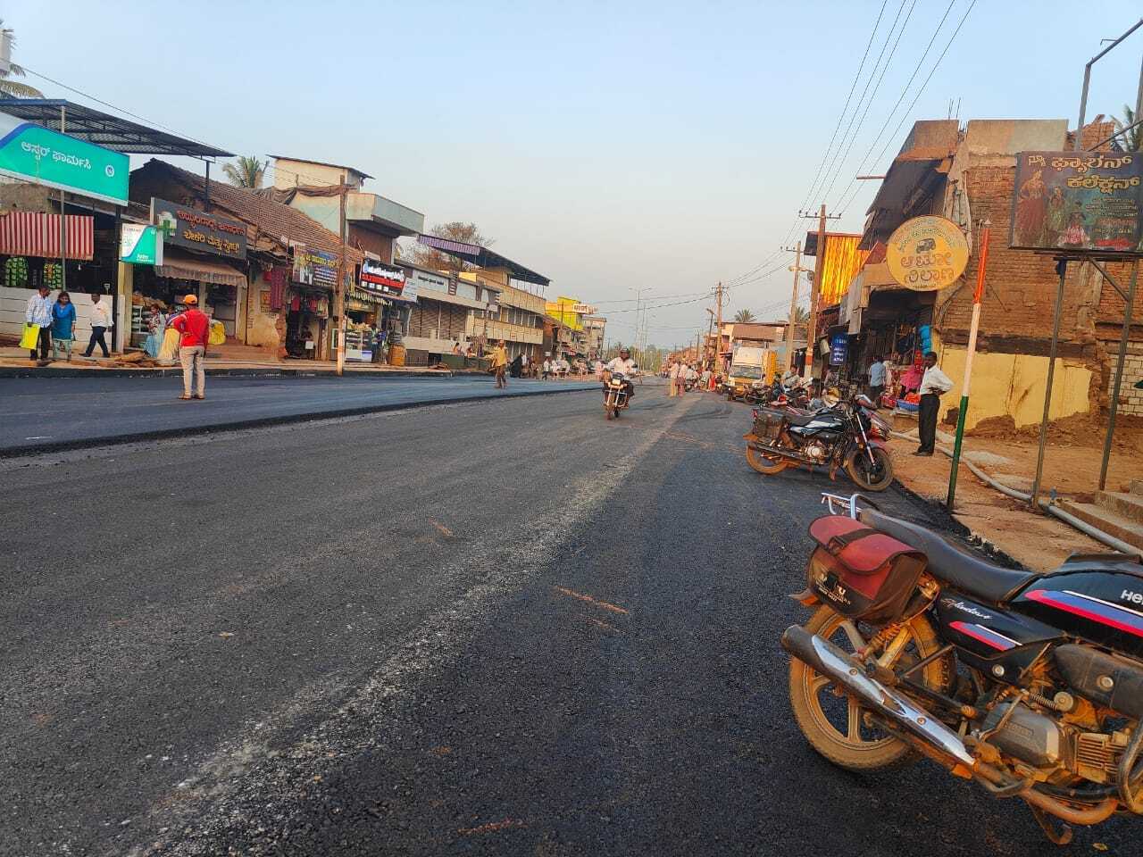 ಸೊರಬ ಪಟ್ಟಣದ ಮುಖ್ಯ ರಸ್ತೆ ಅಭಿವೃದ್ಧಿ, ಹೇಗಿದೆ ನೋಡಿ ರಸ್ತೆ | Road Development ...