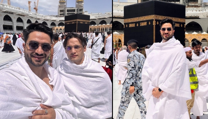 अपने दोस्त असीम के साथ उमराह करने मक्का पहुंचे Aly Goni, फैंस बोले ...