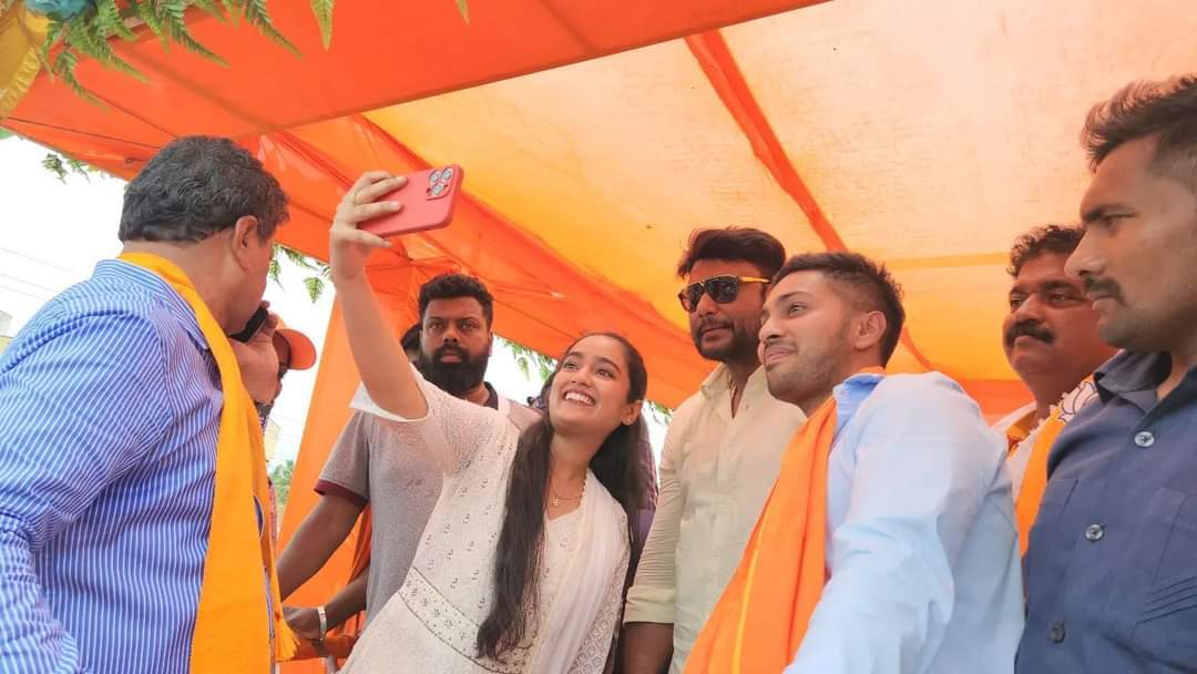 Darshan Thoogudeepa Road Show Pthotos: ಹೊನ್ನಾಳಿ, ನ್ಯಾಮತಿಯಲ್ಲಿ ಬಿಜೆಪಿ ...