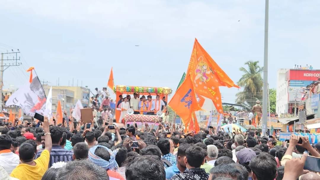 Darshan Thoogudeepa Road Show Pthotos: ಹೊನ್ನಾಳಿ, ನ್ಯಾಮತಿಯಲ್ಲಿ ಬಿಜೆಪಿ ...