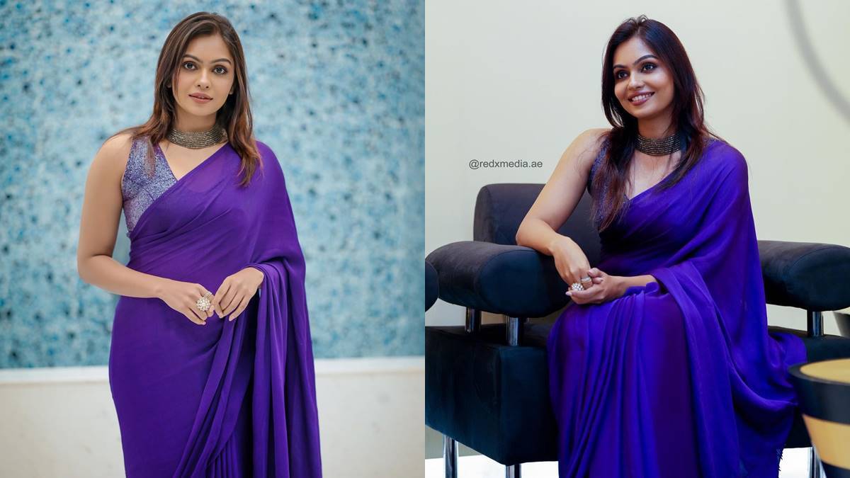 Tanvi Ram: സാരിയിൽ പൊളി ലുക്കിൽ തൻവി റാം... 2018 സക്സസ്സ് ചടങ്ങി ...