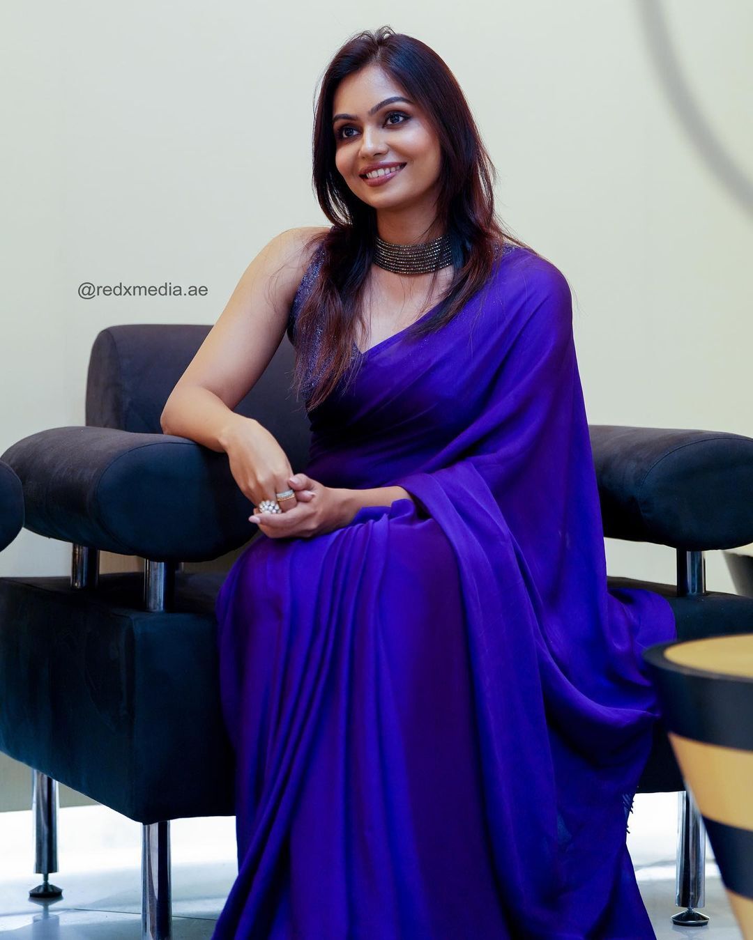 Tanvi Ram: സാരിയിൽ പൊളി ലുക്കിൽ തൻവി റാം... 2018 സക്സസ്സ് ചടങ്ങി ...