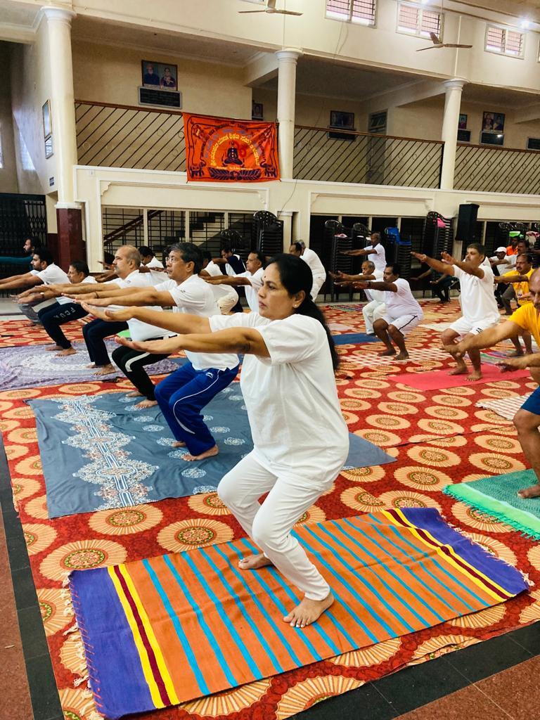 ಅಂತರಾಷ್ಟ್ರೀಯ ಯೋಗ ದಿನಾಚರಣೆಯಲ್ಲಿ ಕೇಂದ್ರ ಸಚಿವೆ ಶೋಭಾ ಕರಂದ್ಲಾಜೆ | Central Minister Shobha Karandlaje ...